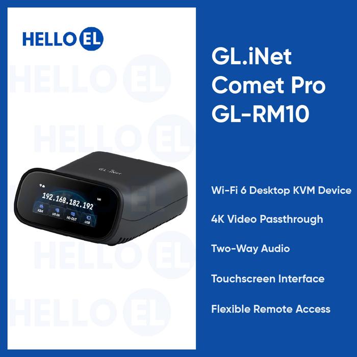 Jual GL.iNet Comet Pro GL-RM10 GLINET COMET PRO Dual Band WiFi 6 ...