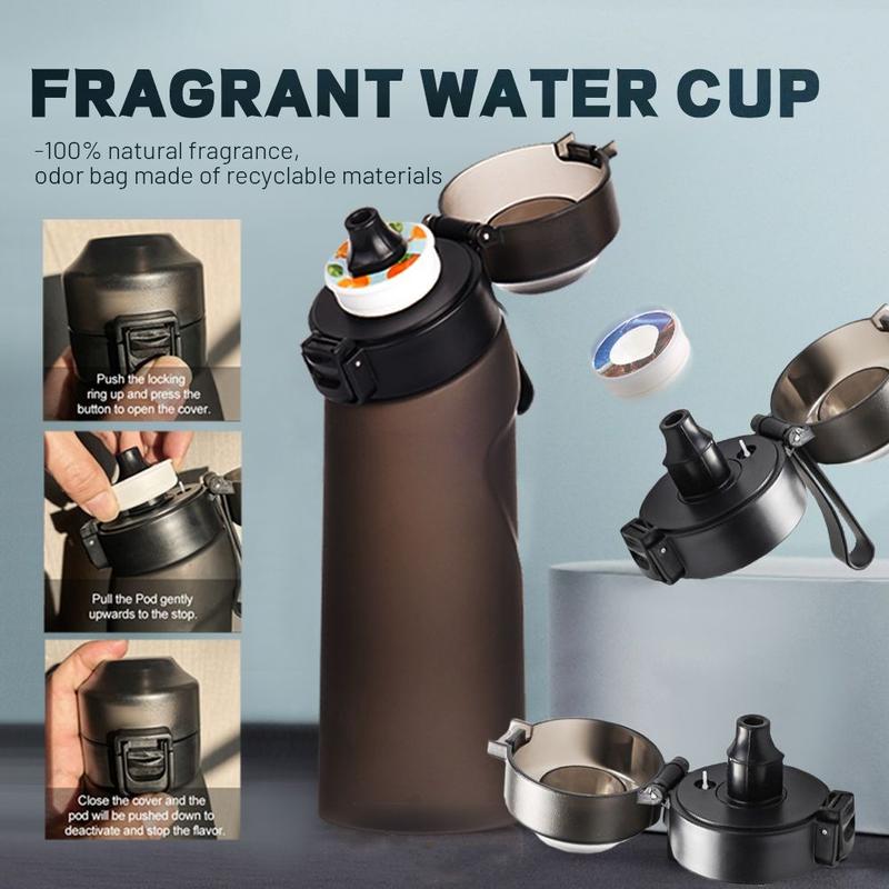 Peralatan dapur [Pod rasa percuma] botol air 650ml, cawan straw ...
