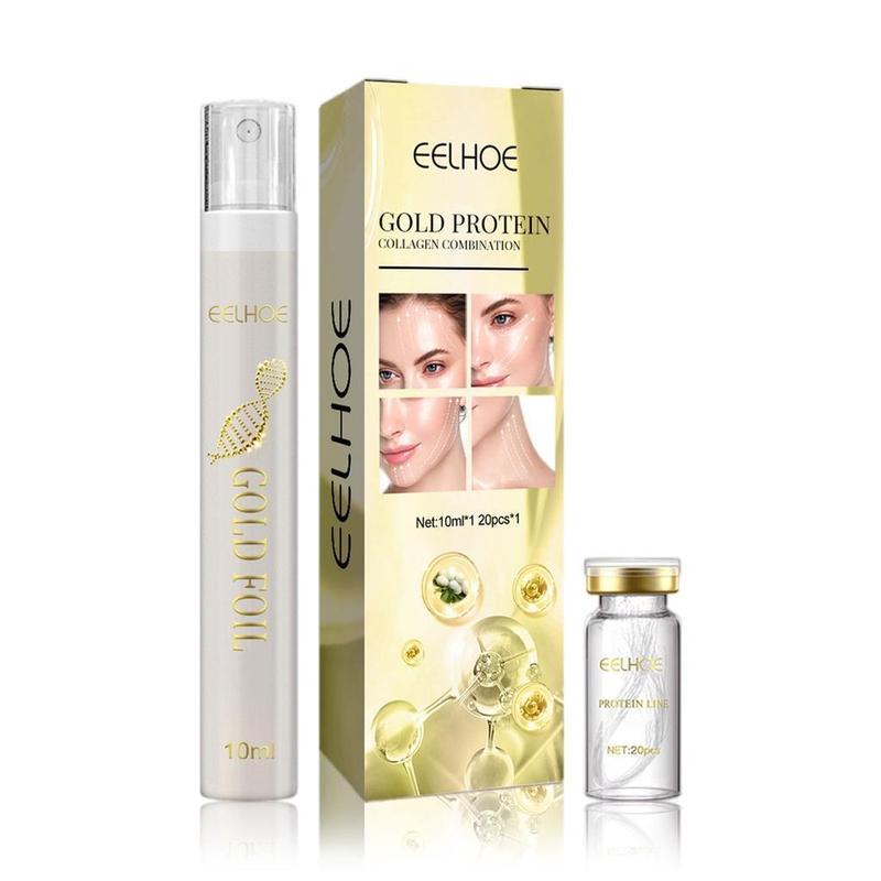 Protein Thread Lifting Set Soluble Protein Thread and Nano Gold Essence ...
