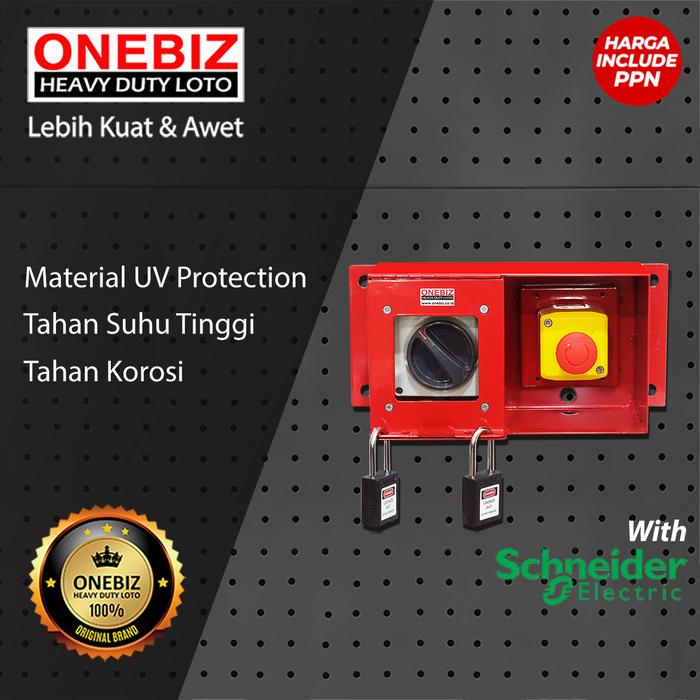 Promo ONEBIZ Loto Box/Safety Heavy Duty H+Switch Button+Emergency ...