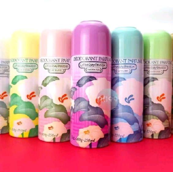 Anais anaiso deo spray 150ml parfum deodorant violet, pink, hijau, biru ...