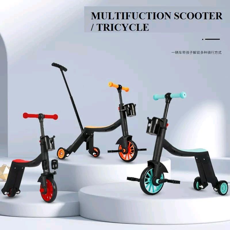 Multifuction Scooter Kids 1-6 Years Tricycle Baby Bike Children ...