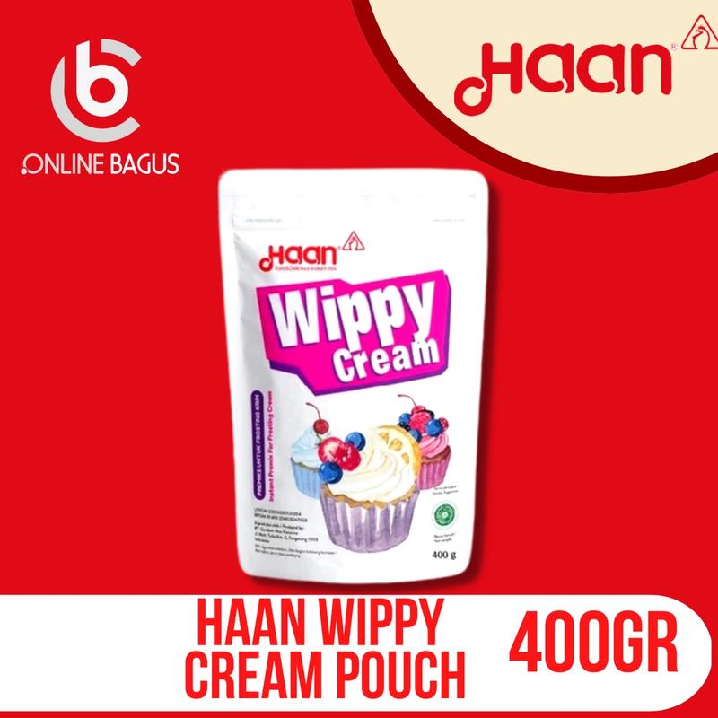 Haan Wippy Cream Pouch 400 gram - Shop | Tokopedia