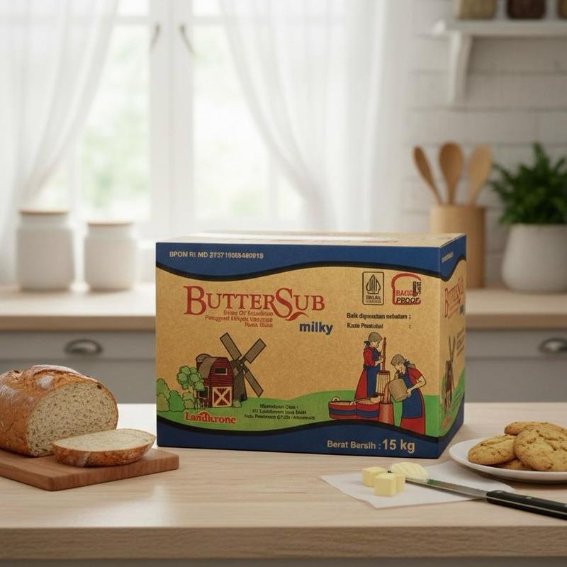Butter Sub Milky / Butter Oil Subtitute (BOS) / Butter Sub Susu REPACK ...