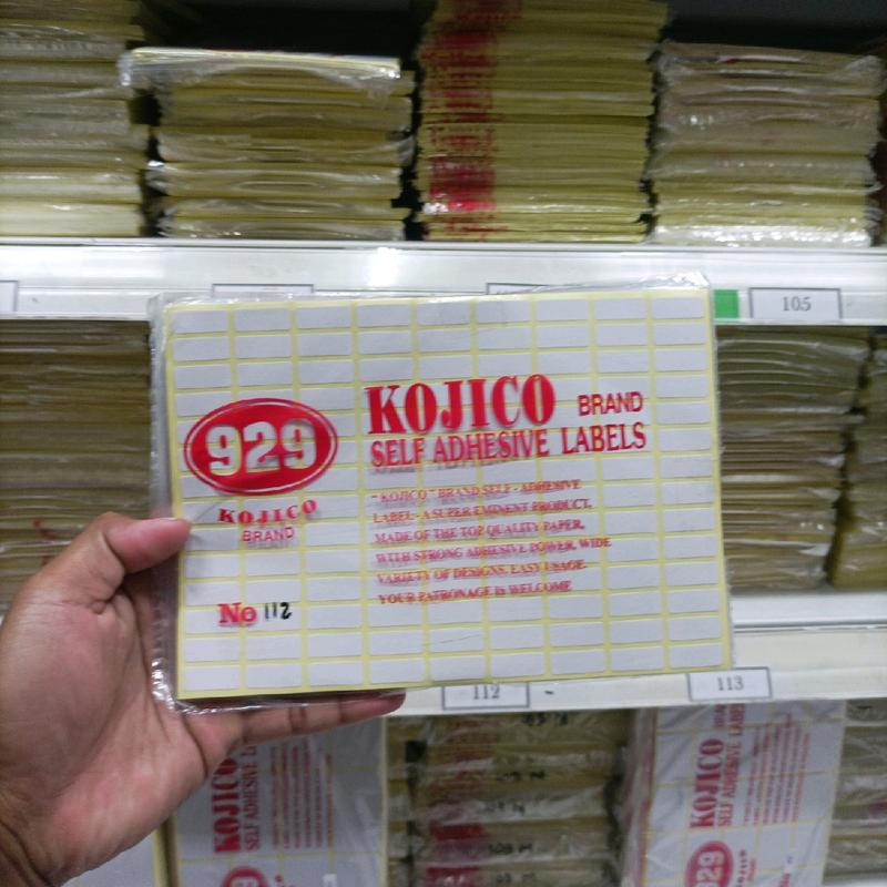 Label harga 1 ikat isi 5pak(1pak @ 7 lembar) - Shop | Tokopedia
