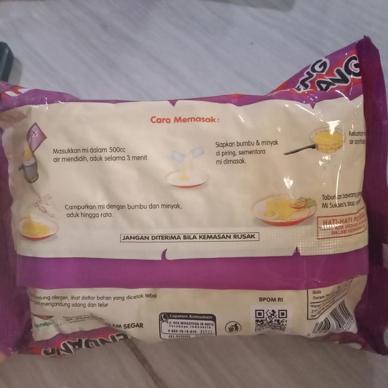 mie instan sukses mantab isi 2 rasa rendang Food Makanan Goreng - Shop ...