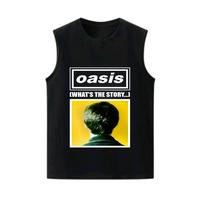 Promo Singlet Motif OASIS DEFINITELY MAYBE Pria Dewasa Gym Santai ...