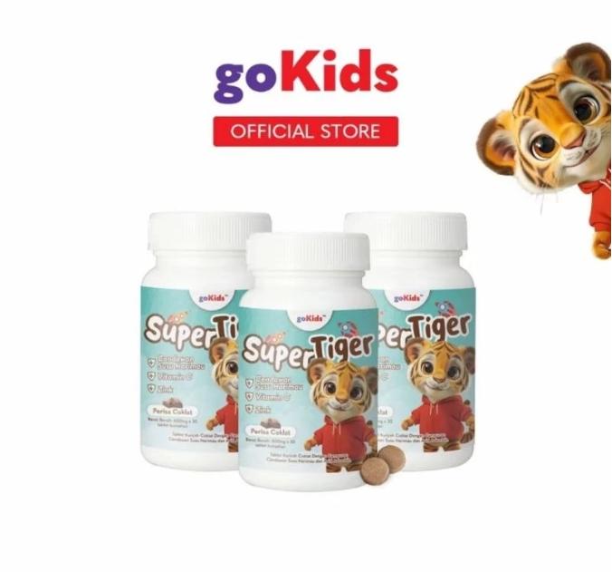 WellLand goKids Super Tiger chewing bubblegum - TikTok Shop Malaysia