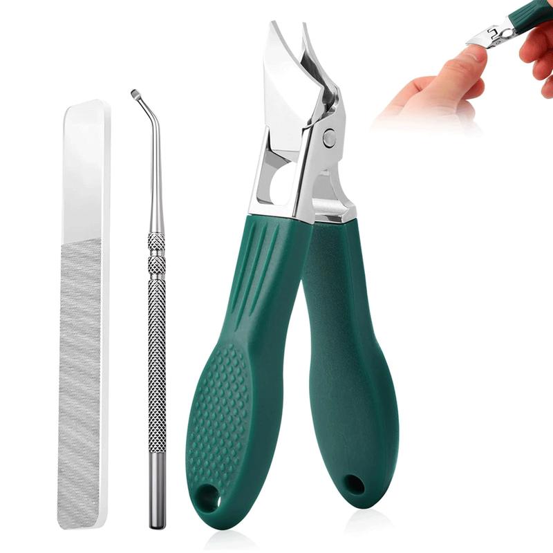 Set Gunting Kuku Hijau, 3 Keping, Termasuk Gunting Kuku Tebal, - TikTok ...