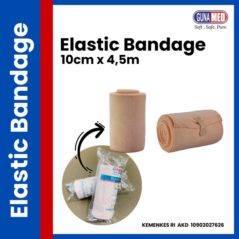PERBAN ELASTIS 7,5CM X 4,5CM / 10CM X 4,5CM / ELASTIC BANDAGE / UKURAN ...