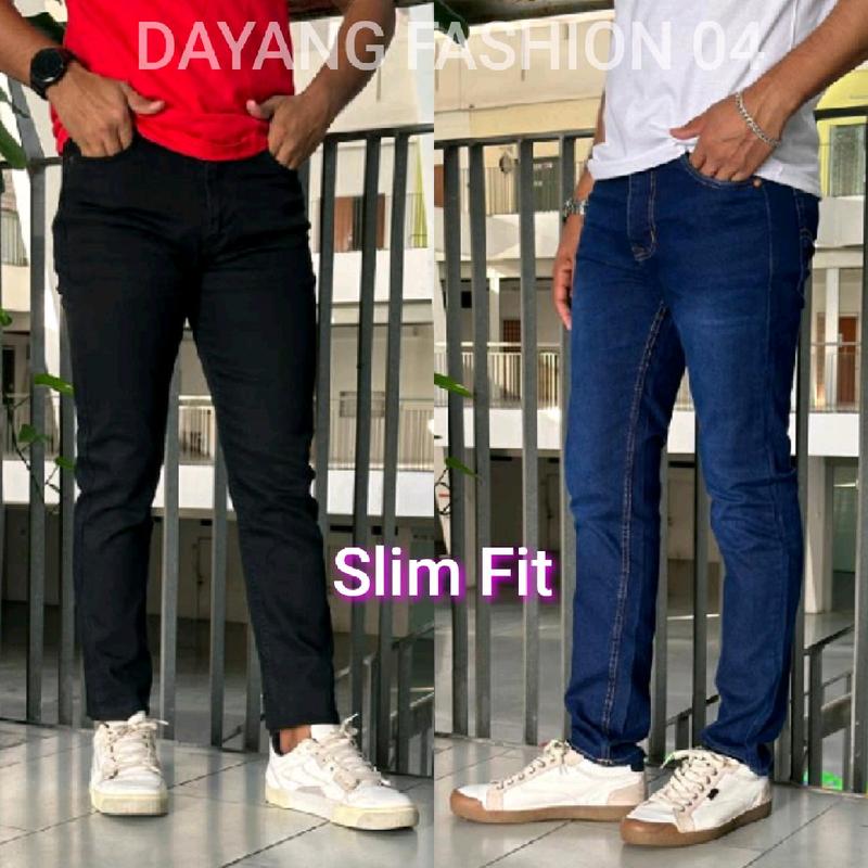 premium quality seluar jeans lelaki slim fit kain stretchabl - TikTok ...