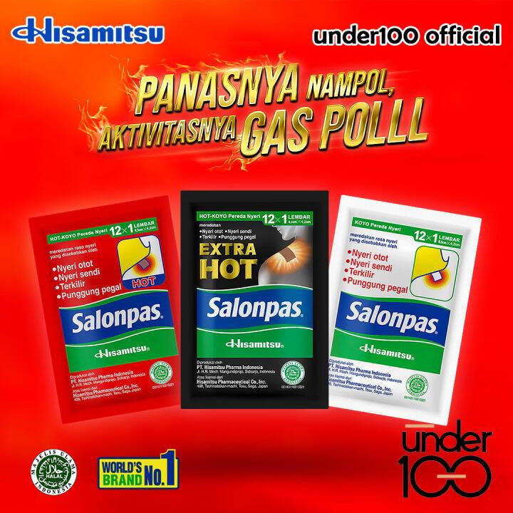 Per sachet Salonpas Plaster Koyo Hangat Panas Dan Extra Panas Atasi ...