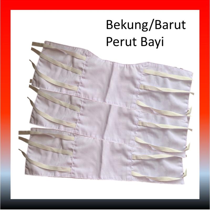 Barut Baby Bertali Newborn Ikat Cotton Bekung Perut Bayi Tradisional ...