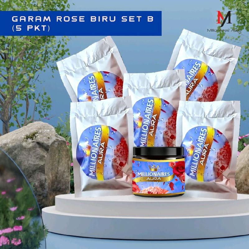 Set B 5 garam rose biru segar fokusss - TikTok Shop Malaysia