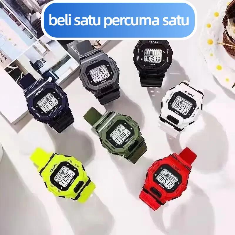 Jam Tangan Elektronik, Pelbagai fungsi, Fesyen, Berkilat, Ja - TikTok ...