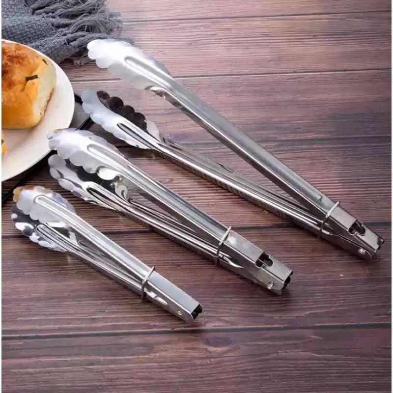 Kitchen Utensils - Large Stainless Steel Food Clip for Grilled - TikTok ...