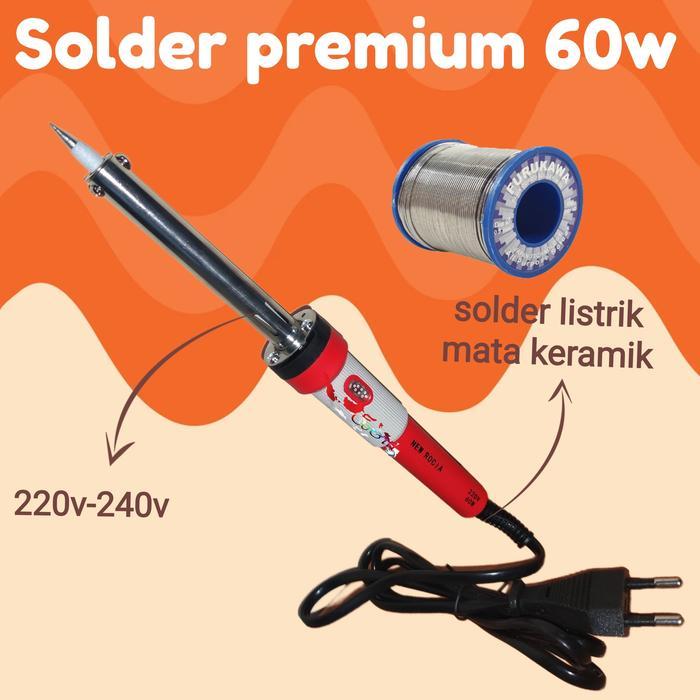 SOLDER Paket Timah / PEMANAS TEMBAGA / Soldering Iron - Shop | Tokopedia