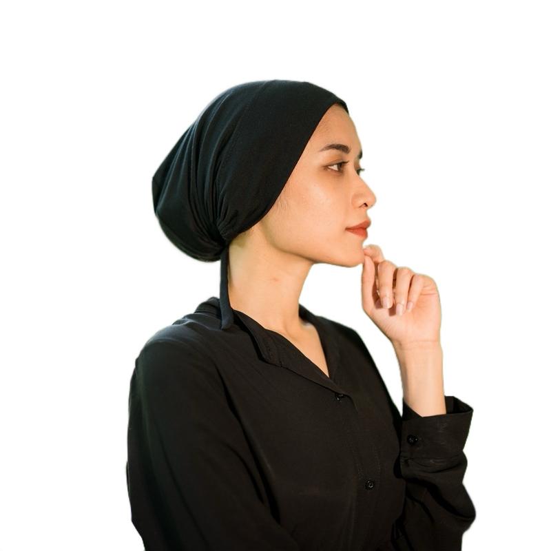 Black Anti Slip Inner Scarf (Wanita Dan Kanak-Kanak) - TikTok Shop Malaysia