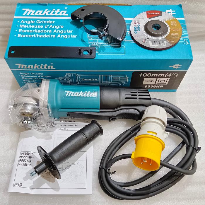 Jual Makita 9556HP/BX 100mm ( 4" ) Angle Grinder 110V 840W / Mesin ...