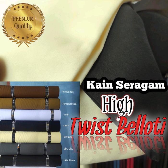 Jual Kain Seragam BELLOTI Hightwis Premium - High Twist Belloti - Pemda ...