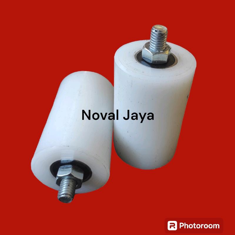 RODA NILON ROLLER SEDANG DIAMETER 37MM PANJANG 6,0CM BEARING - Shop ...