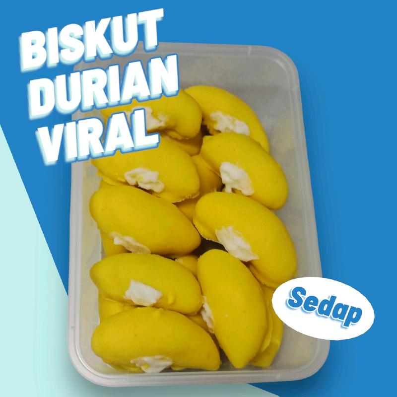 BISKUT DURIAN VIRAL HOMEMADE COOKIES - TikTok Shop Malaysia