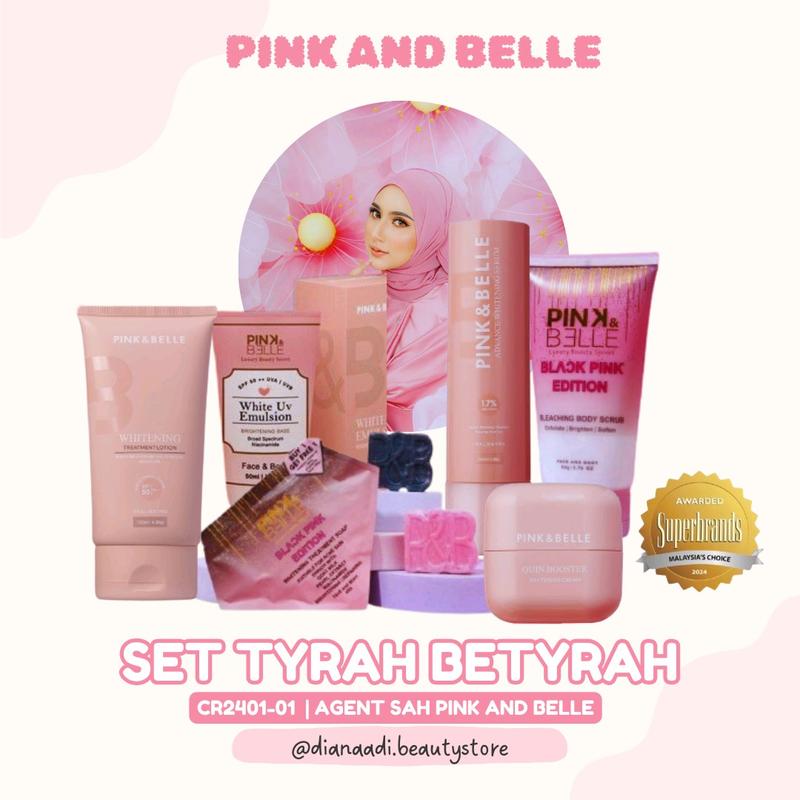 SET TYRAH BETYRAH PINK AND BELLE - TikTok Shop Malaysia