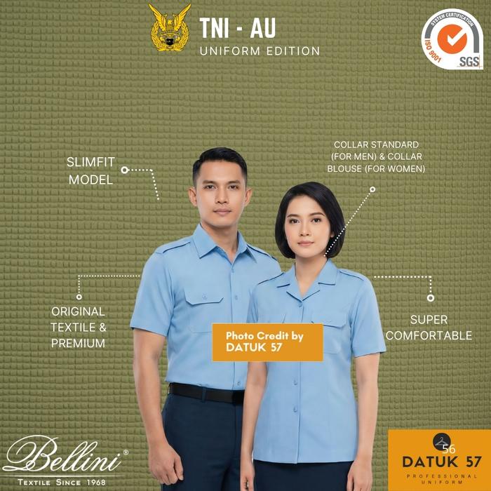 Jual Seragam Kemeja PDH Pakaian Dinas Harian Kemhan TNI AU Kementerian ...