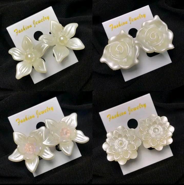 anting klip hijap/anting jepret hijab - Shop | Tokopedia