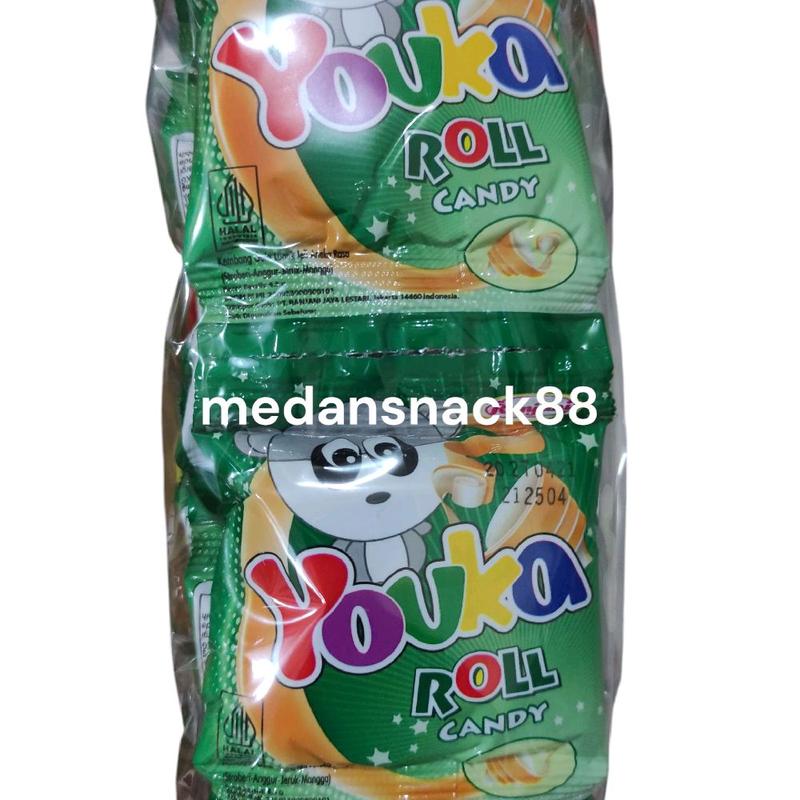 Kembang Gula Youka Roll Candy (20 pcs) Snack Permen - Shop | Tokopedia