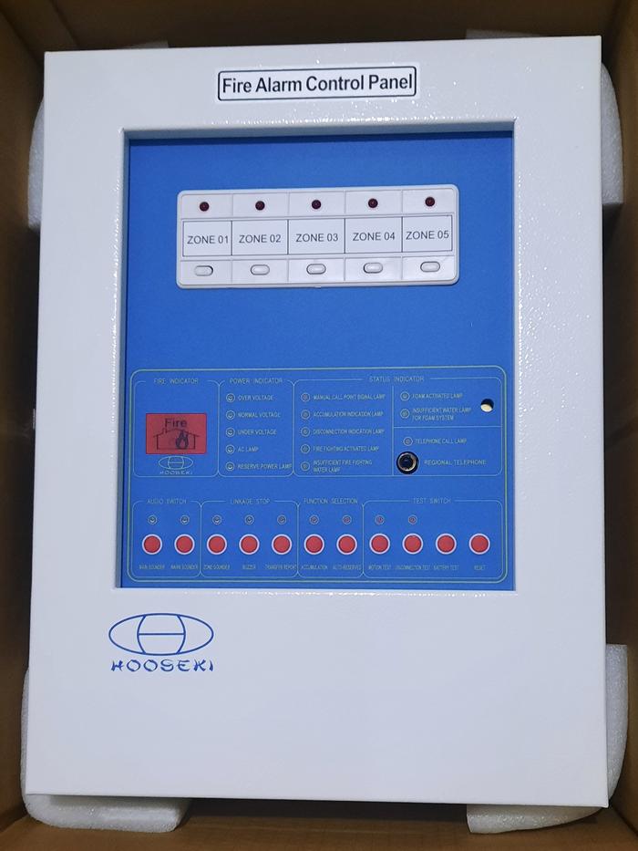 Jual HOOSEKI HS-5L HS5L 5ZONE MCFA MASTER CONTROL PANEL FIRE ALARM ...