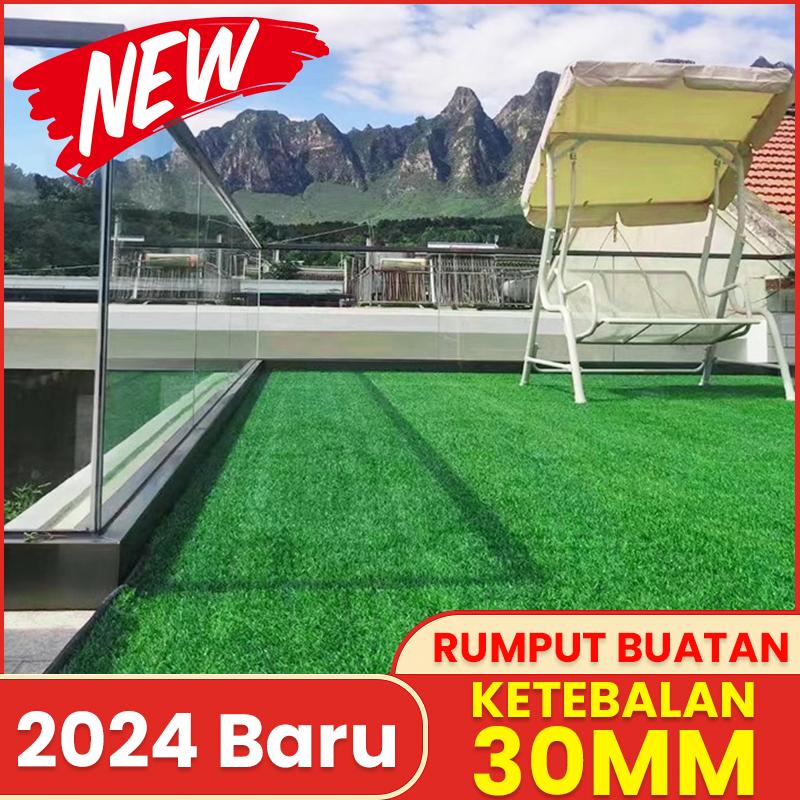 Karpet rumput sintetis golf ukuran 20cm x 50cm Hijau rumput - Shop ...