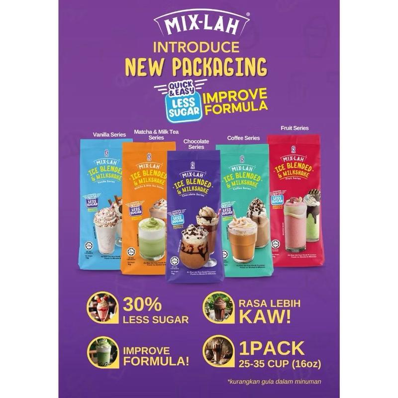 [ DOUBLE88 ] GFB MIX-LAH SERBUK MINUMAN ICE BLENDED / AIR BALANG 1KG ...