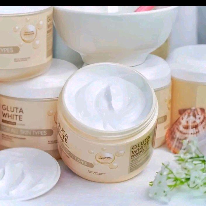 GLUTA WHITE WHITENING BODY MASK THAILAND 600G - TikTok Shop Malaysia