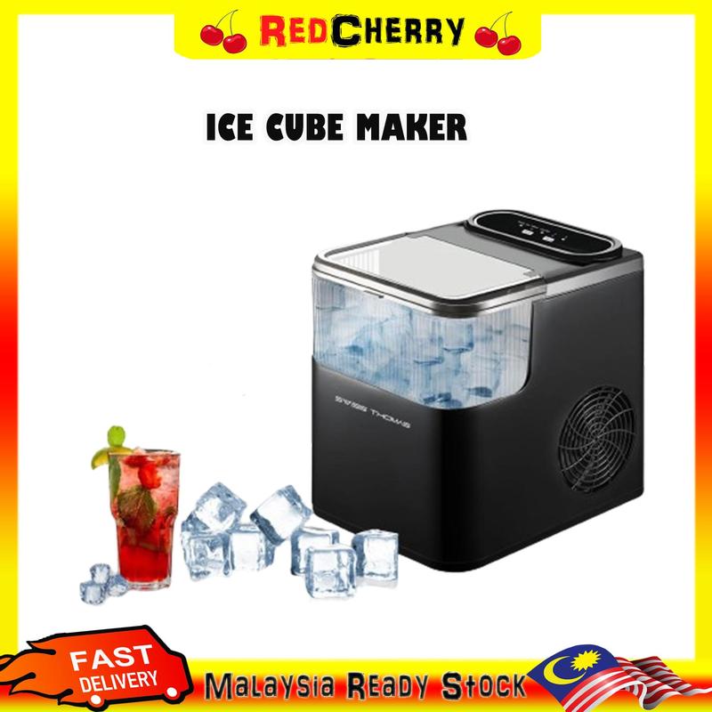 REDCHERRY x Swiss Thomas Ice Cube Maker Electric Fast Ice Maker ...