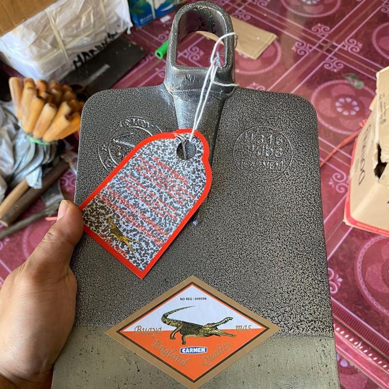 Cangkul carmen original buaya emas bahan baja anti sambungan merk krox ...