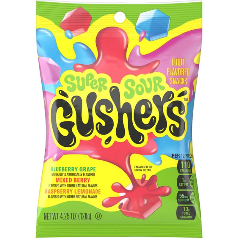 GUSHERS BETTY CROCKER Fruit Flavored Candy Snacks, Super Sou - TikTok ...