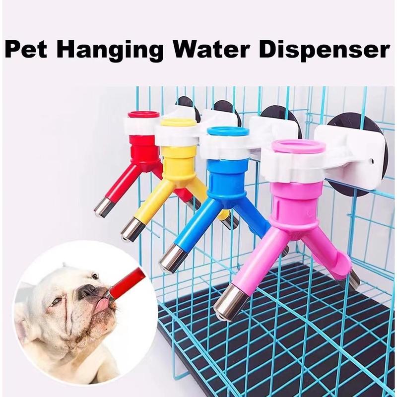 Pet Dog Cat Auto Hanging Water Feeder Bottle Dispenser Drinking ...