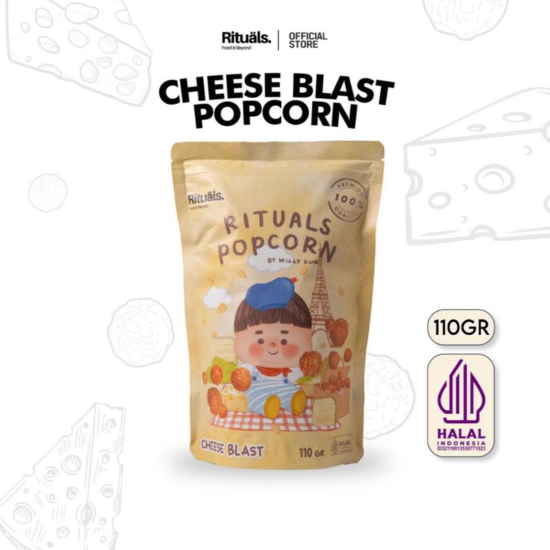 Rituals Food Cheese Blast Popcorn 110gr Ukuran Large - Snack Jagung ...