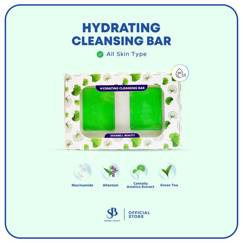 Sasabell Hydrating Cleanisng Bar 40g (2 bar) - TikTok Shop Malaysia