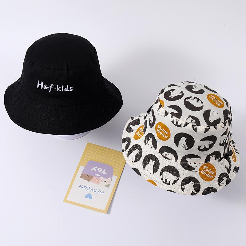 Topi Baldi Bayi, Corak Beruang Comel, Penggunaan Dua Sisi, Topi Nelayan ...
