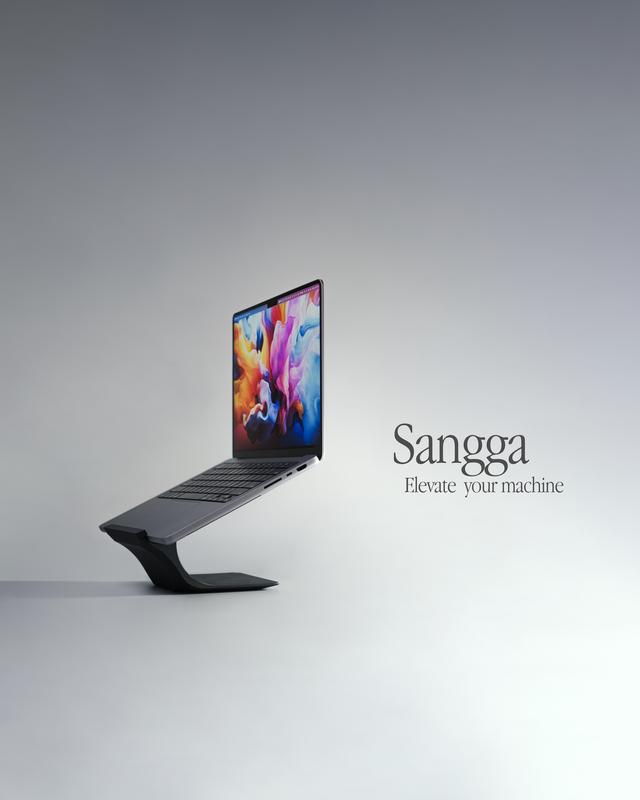 Sangga - Penyangga Laptop 3D printed, Stand Laptop & Tablet/Ipad ...