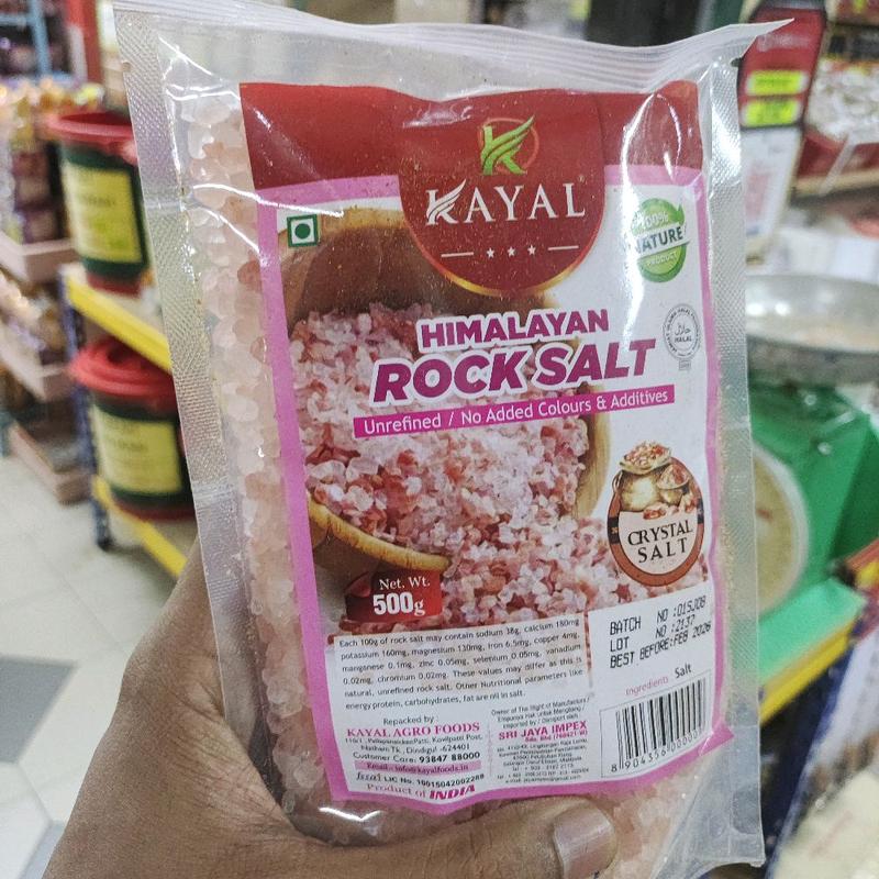 Garam Bukit / Garam Himalaya/Rock Salt/Crystal Salt/ 500 gram - TikTok ...