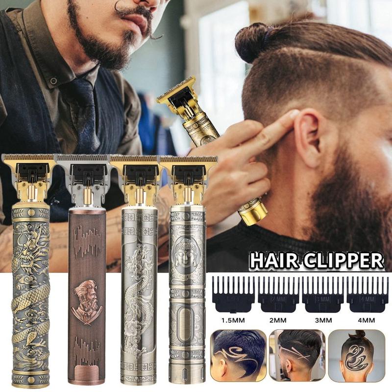 Electric Waterproof Barber Shop Men's Basic USB Rechargeable - TikTok ...