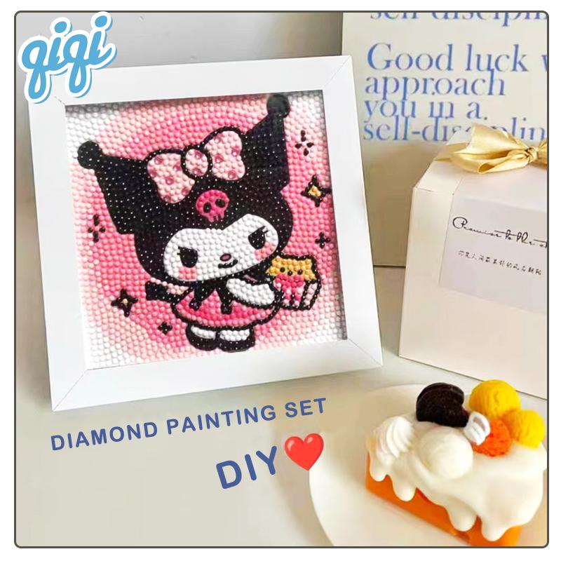 diamond painting kit Lukisan berlian 1 set berlian loto kreatif berlian ...