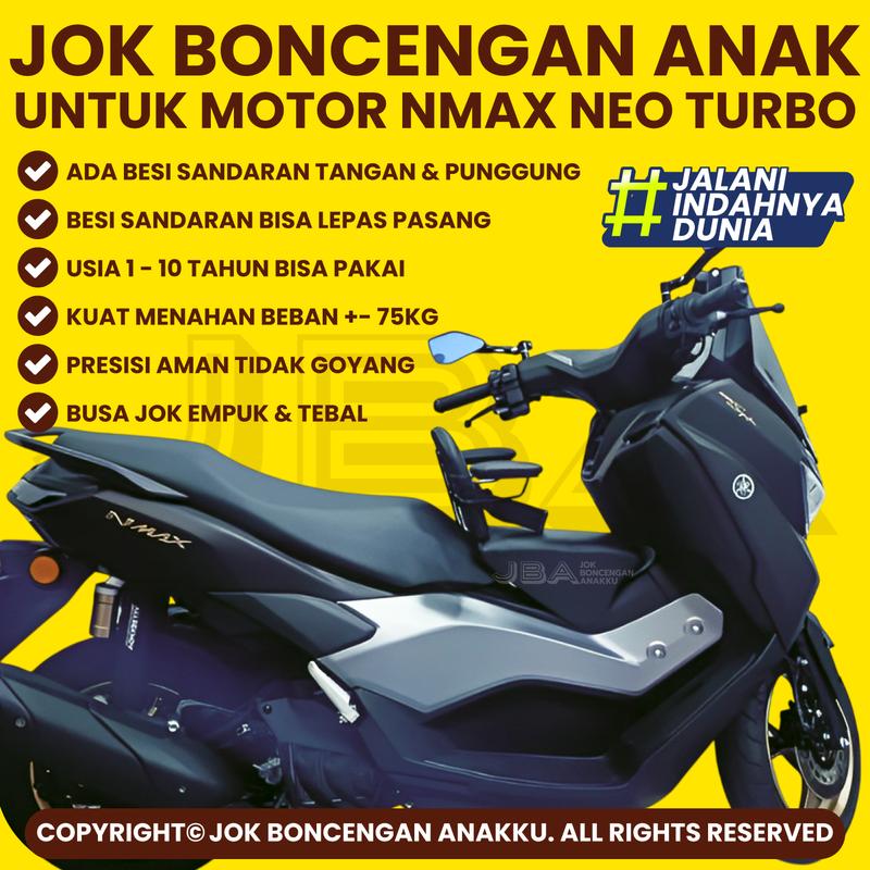 Jok Motor Anak Boncengan Depan Nmax Neo Dan Nmax Turbo Kursi Dudukan ...