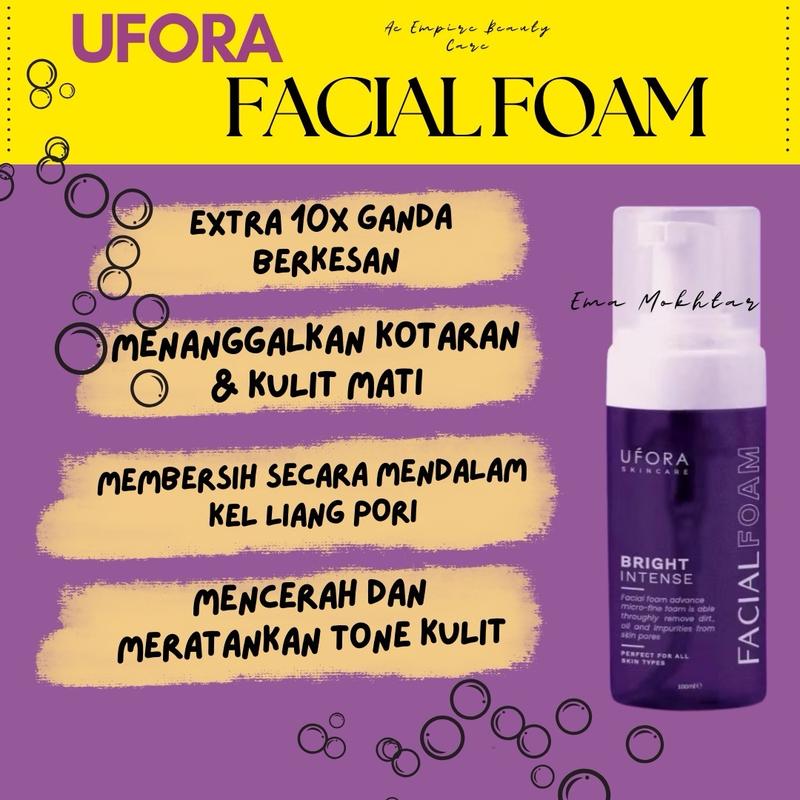 UFORA CLEANSER FOAM READY STOCK Facial Kulit Skincare Cleansing ...