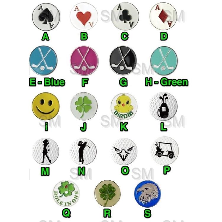 SML Golf Marker Magnet Magnetic Golf Ball Marker comes with Cap ...