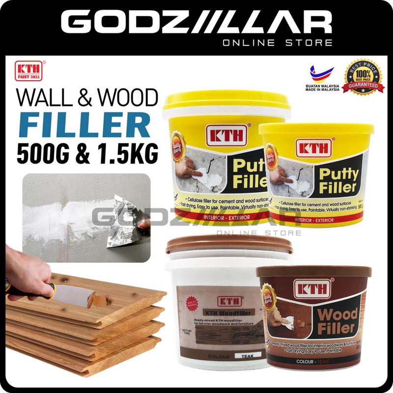 KTH Wall Putty Filler & KTH Wood Filler | Gap Filler | Interior ...