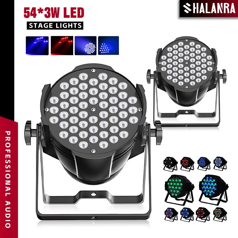 54 3w full color led par lights dance studio colorful lights - TikTok Shop Malaysia